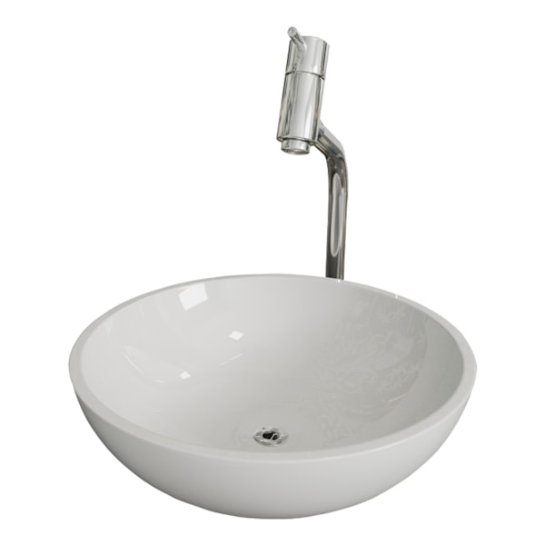 Cuba Pia Banheiro Venus Torneira DL08 Valvula ABS - Loja DoceLar