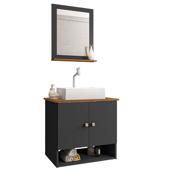 Gabinete Deli Cuba Torino Branco Torn DL08 Val ABS - Loja DoceLar