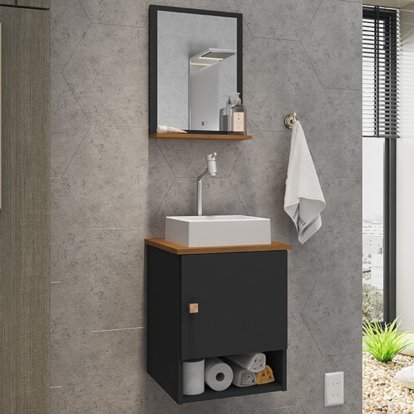 Gabinete Lima Cuba Tulipa Branco Torn DL08 Val ABS - Loja DoceLar