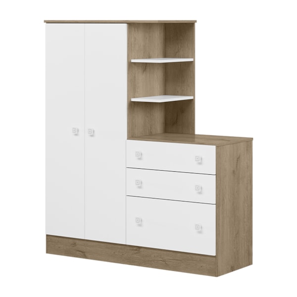 Guarda Roupa com Comoda Doce Sonho 4070