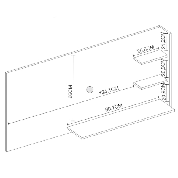 Painel Rio de Janeiro para TV até 47 Polegadas - Loja DoceLar